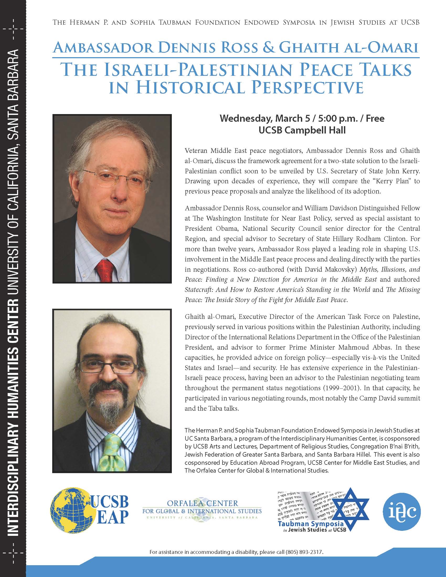 The Israeli-Palestinian Peace Talks in Historical Perspective ...