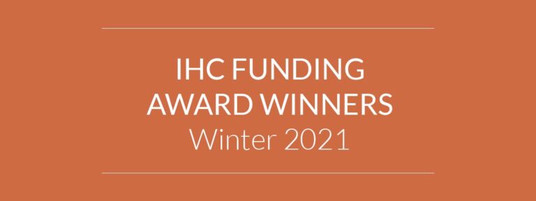 Winter 2021 IHC Award Winners - Interdisciplinary Humanities Center UCSB