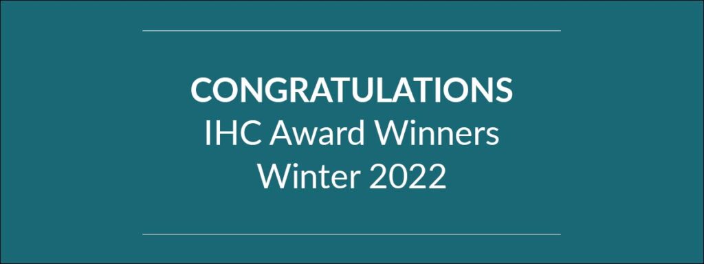 Winter 2022 IHC Award Winners - Interdisciplinary Humanities Center UCSB
