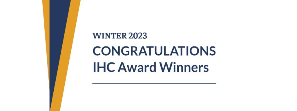 Winter 2023 IHC Award Winners - Interdisciplinary Humanities Center UCSB