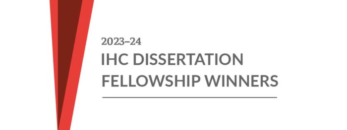 Spring 2023 IHC Award Winners - Interdisciplinary Humanities Center UCSB